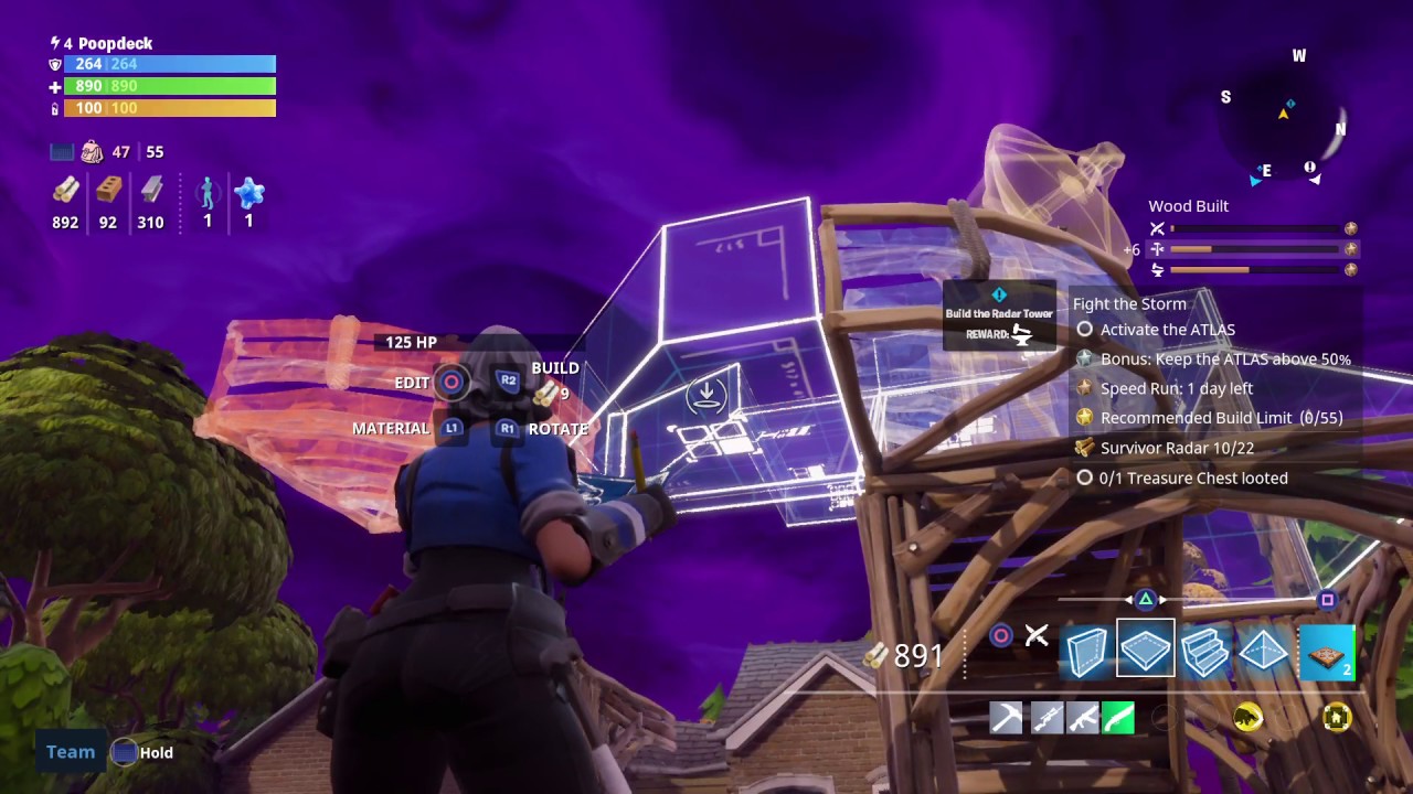Fortnite - How To Build A Radar Tower (3 Levels / Floor) - YouTube