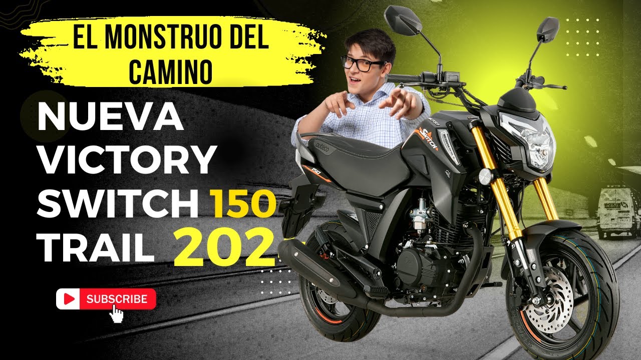 Para 2024 Nueva VICTORY SWITCH 150 TRAIL / Precio, colores - YouTube