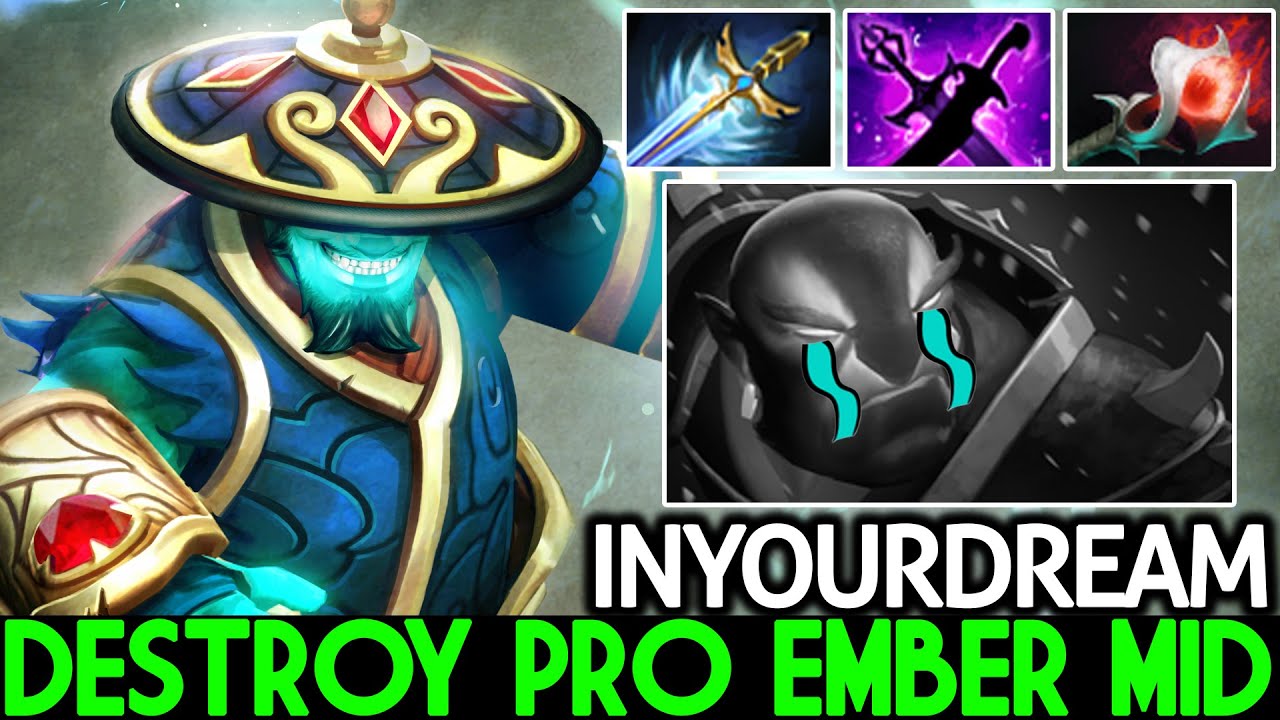 INYOURDREAM [Storm Spirit] Destroy Pro Ember Mid with Counter Build ...