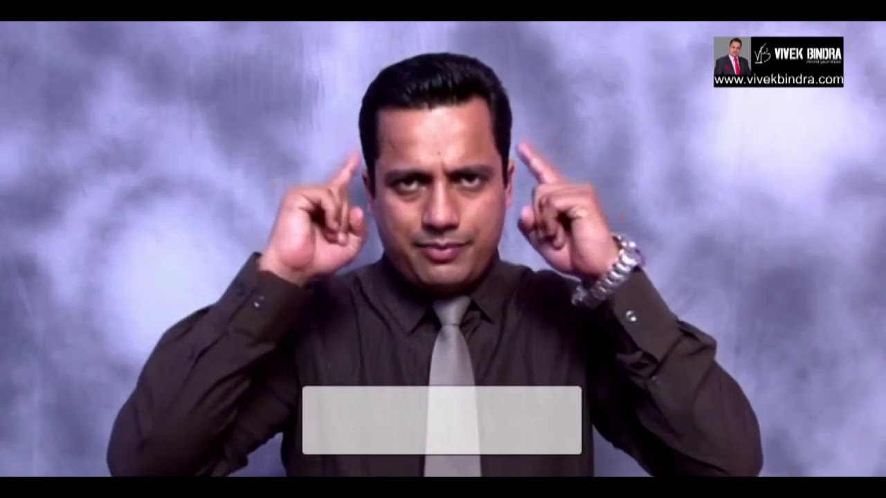 Power of Thoughts by International Motivational Speaker Mr Vivek Bindra ...