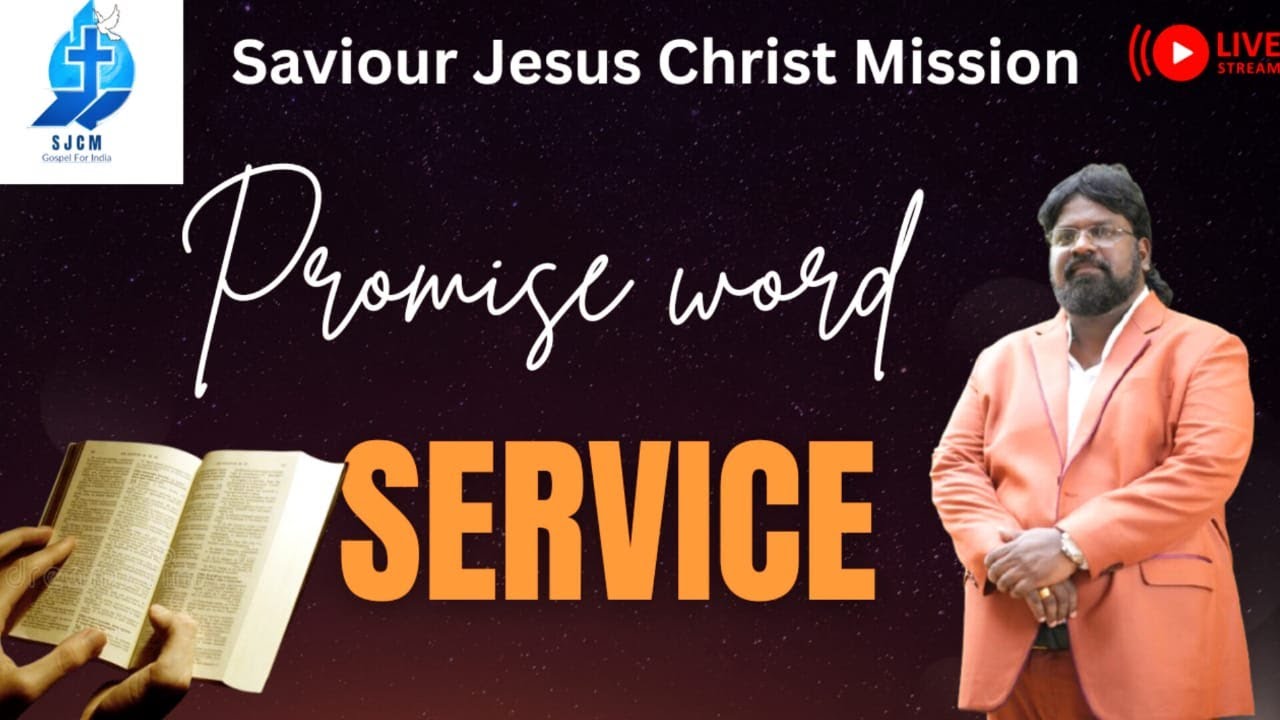 *Live | Promise Word Service | Bishop.Dr.Joshua E.Easterdoss | Sjc ...