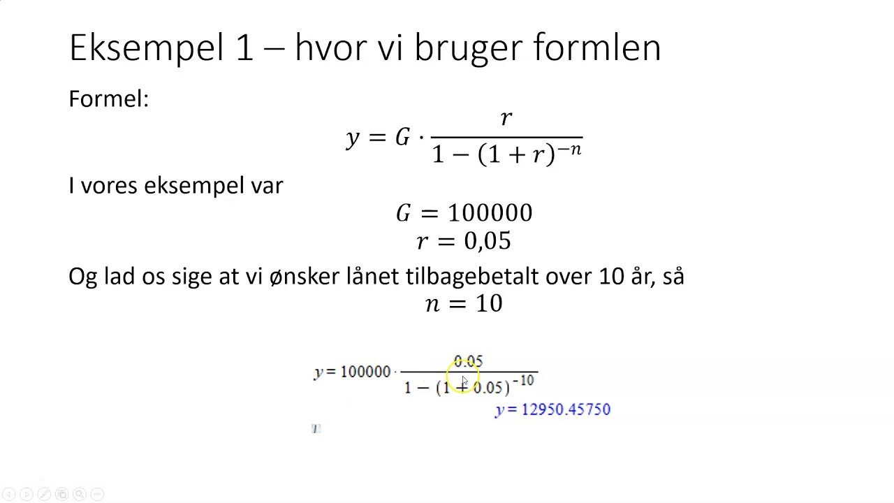 Annuitetslån - YouTube