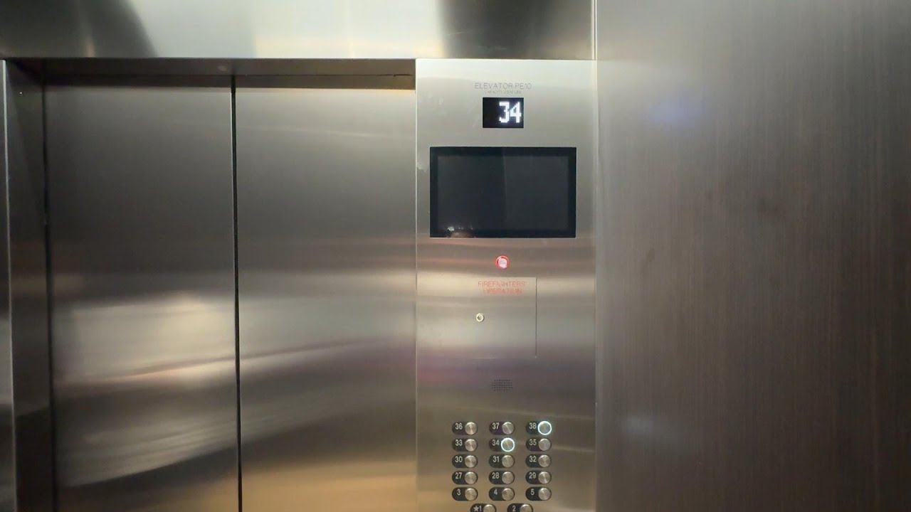 Kone Traction High-Rise Elevators at The Hilton Signia Hotel Atlanta ...