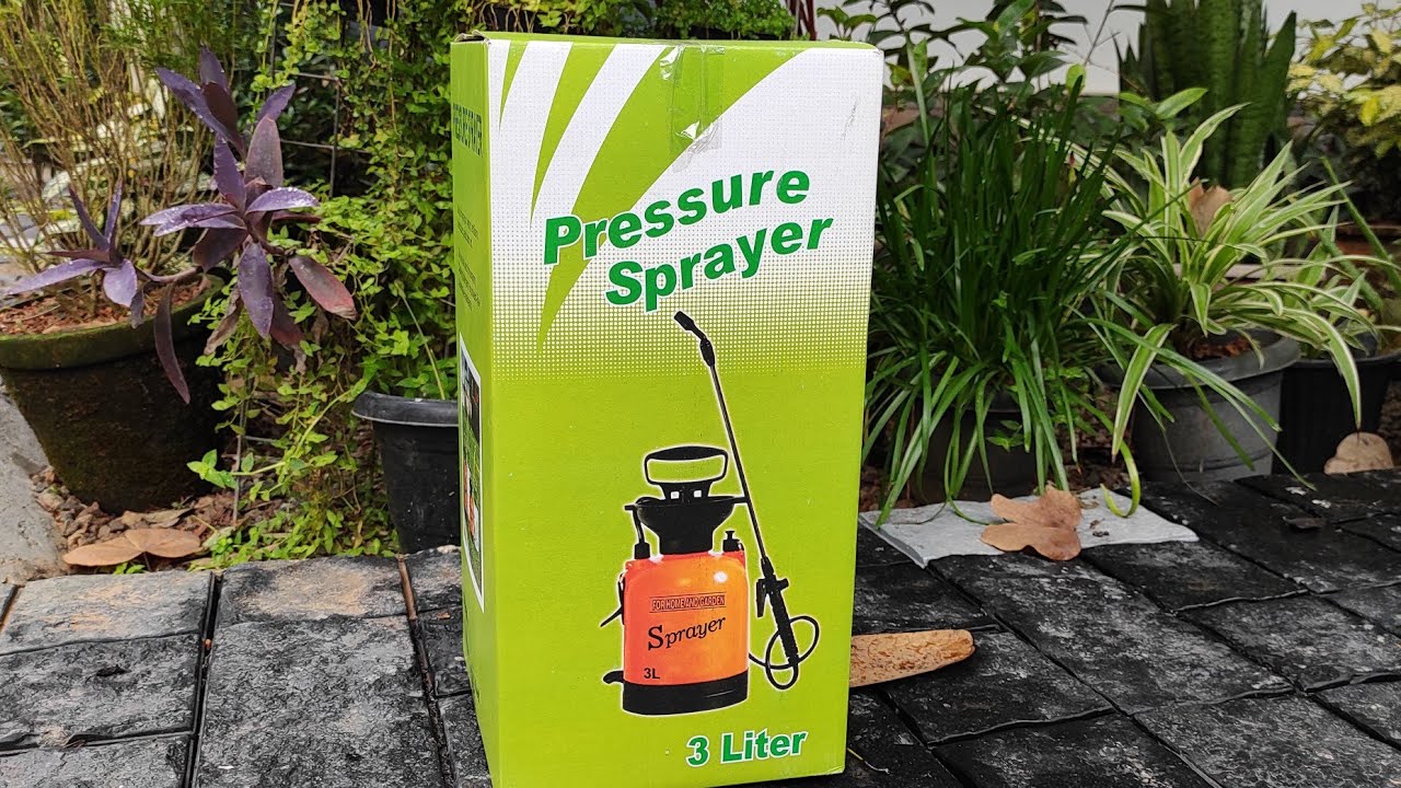 #Agricom #Spray Master Garden Pressure #Sprayer 3L #unboxing # ...