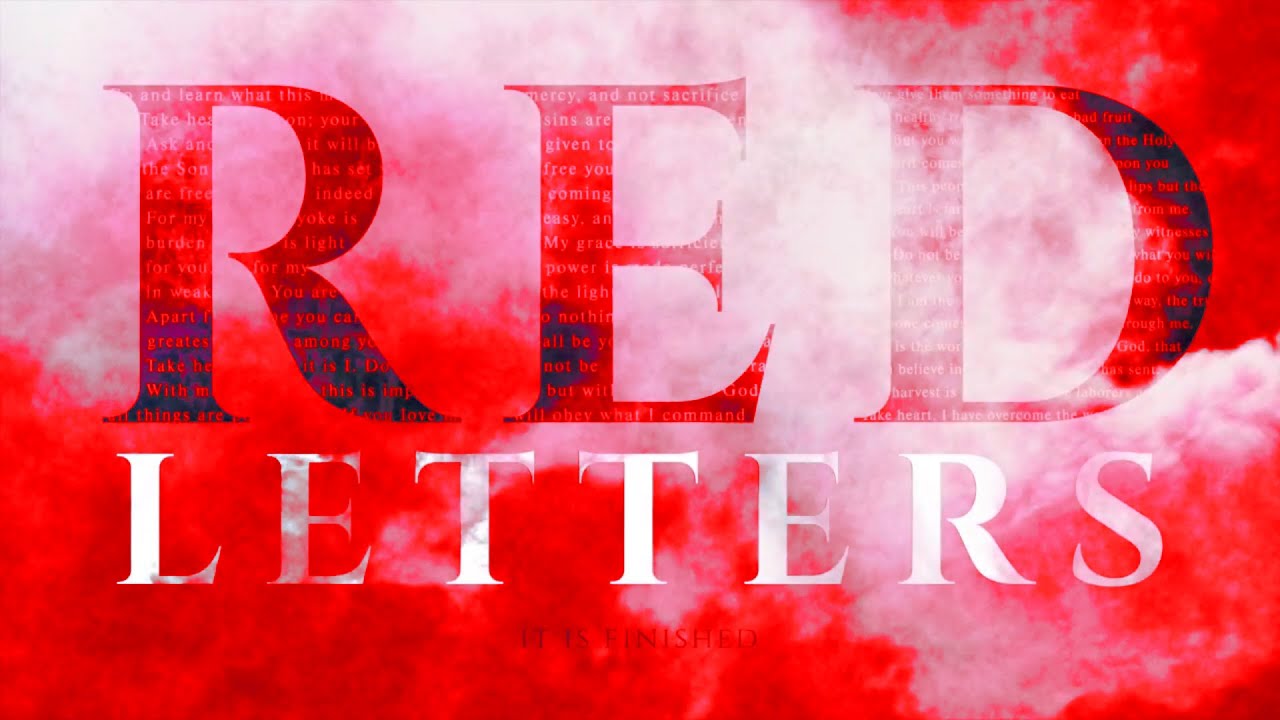 red letters: Where is Your Faith? | 8:45 Sunday Worship | Asbury UMC ...