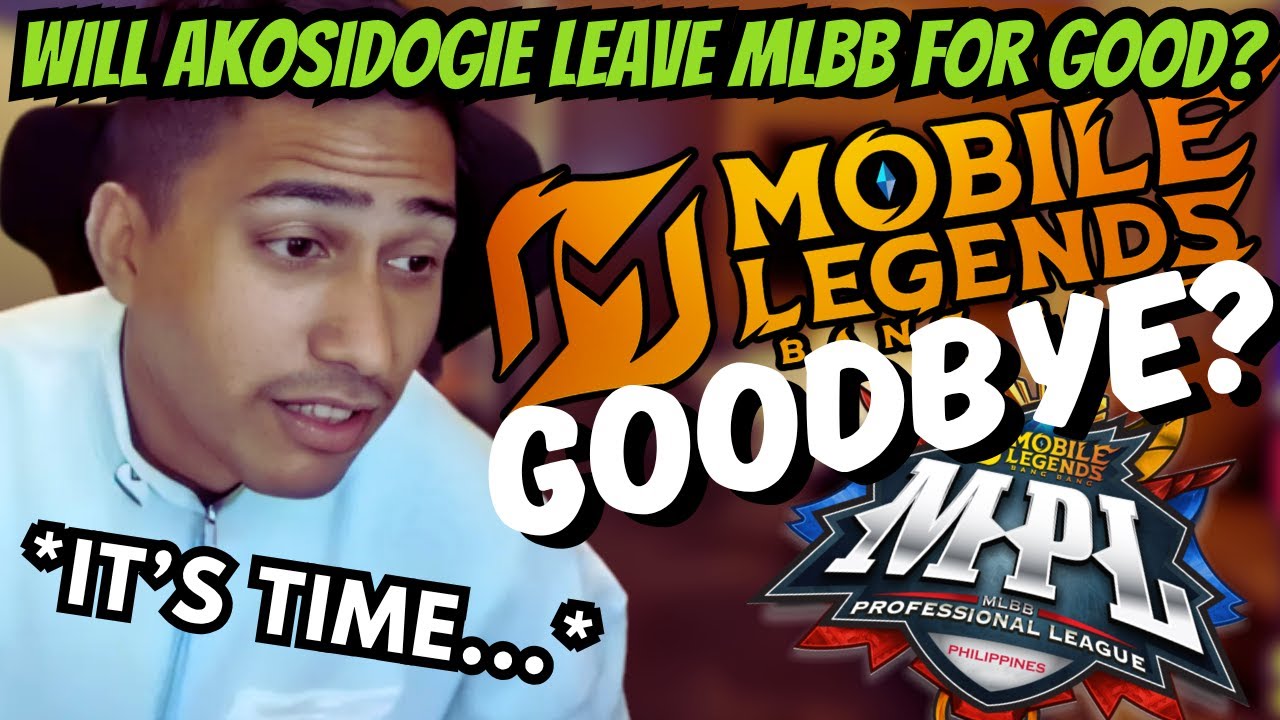 AkoSiDogie Reveals That He Has Plans To Move On From MLBB.. No more ...