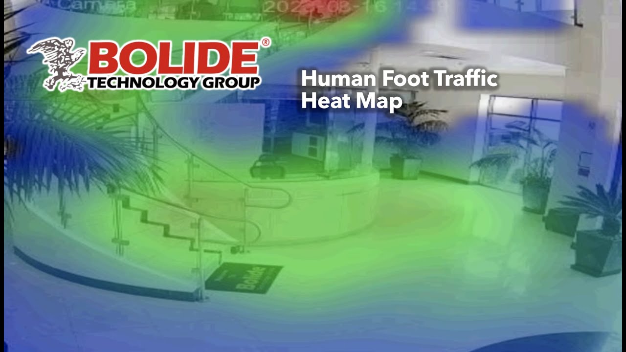 Bolide iPac AI Human Foot Traffic Heat Map Intelligence Video - YouTube