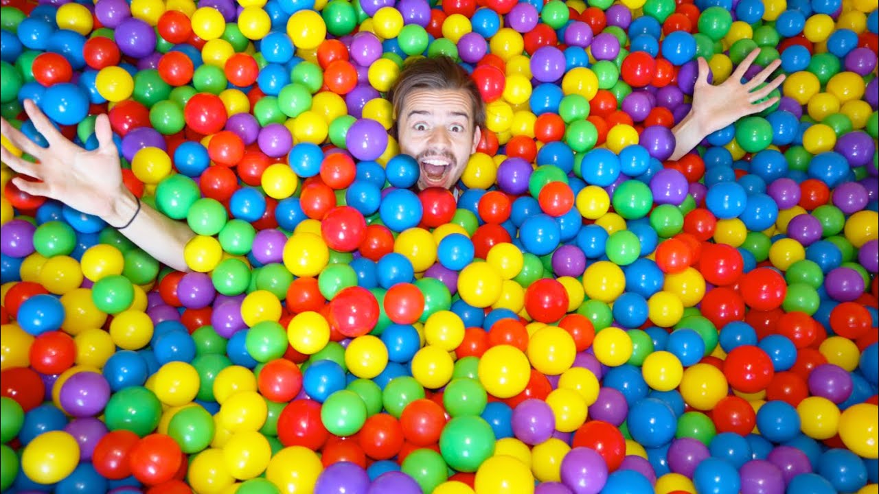 PRANKING My DAD With 20,000 PIT BALLS!! - YouTube
