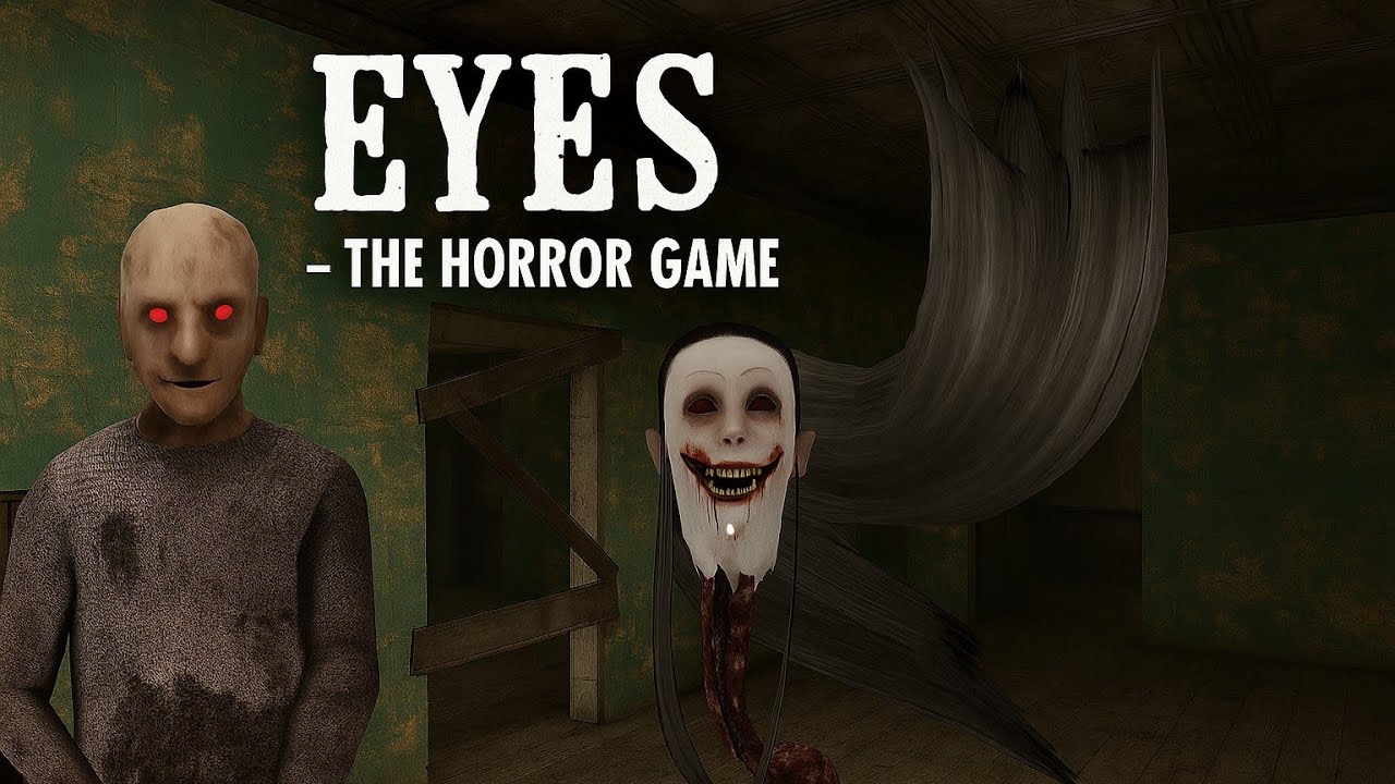 Eyes The Horror Game: Terrifying Chase in a Haunted Mansion | Full ...