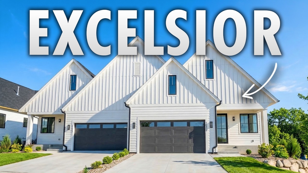 Touring $1M+ Luxury Villas by ADOR Homes in Excelsior, MN - YouTube
