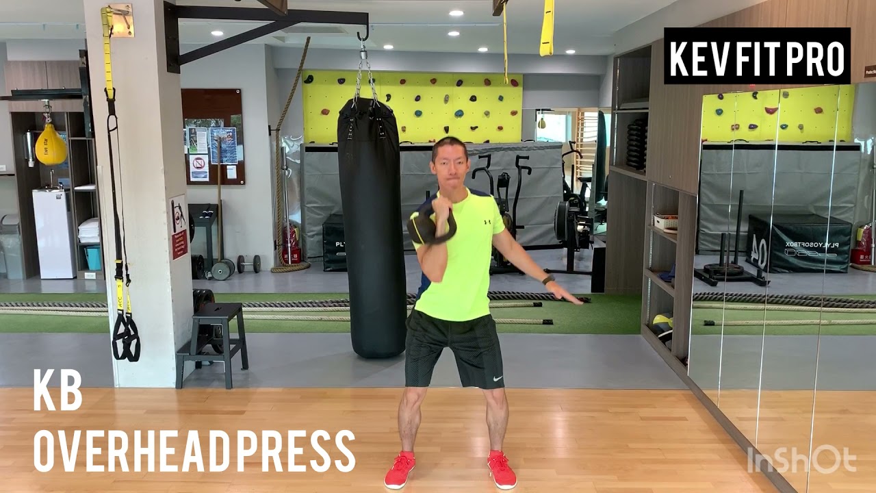 KB Overhead Press - YouTube