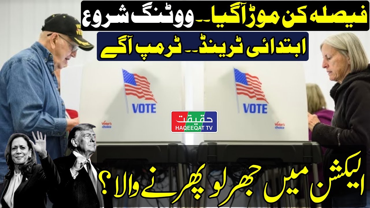 Voting Begins in 2024 Presidential Election Between Donald Trump and ...