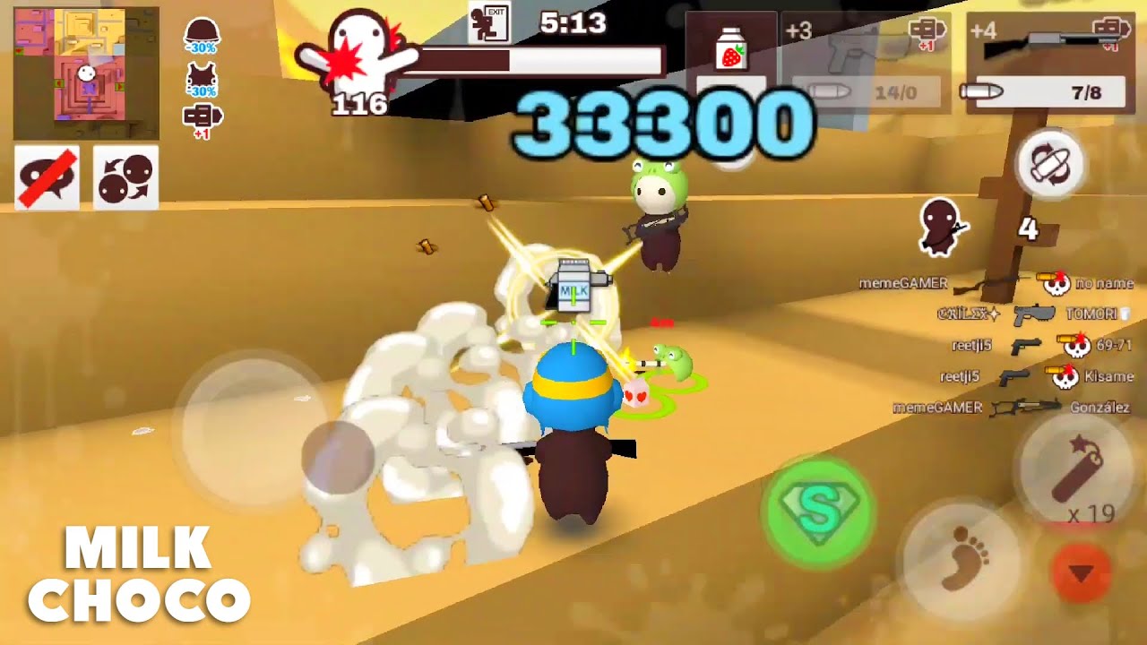 Milkchoco Battle Royale Air ⬆️🆙️⬇️ - YouTube