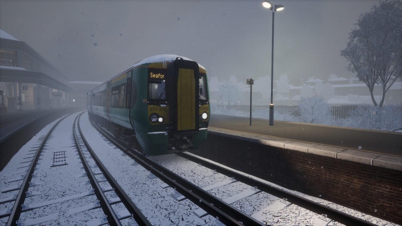 TSW:Class 377 in the snow - YouTube