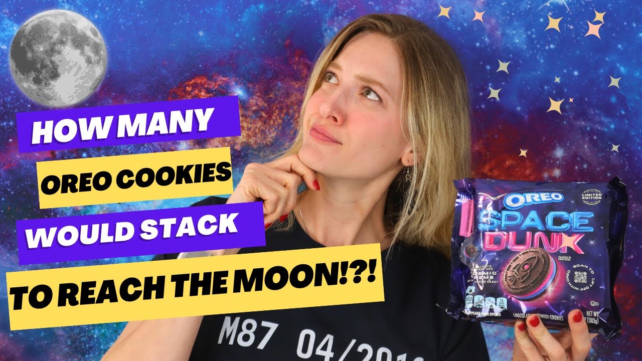 Oreo cookies to the Moon!!!! - YouTube
