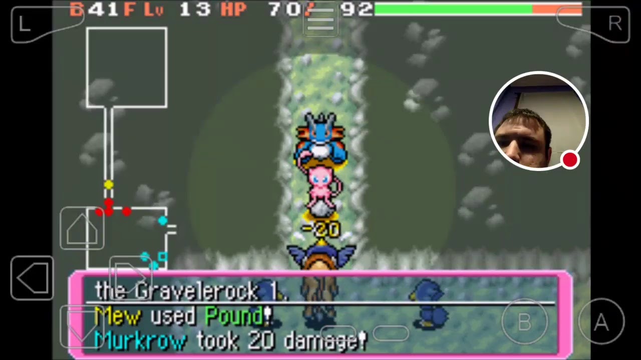 Pokemon Mystery Dungeon Red Rescue Team: Wish Cave (attempt 1) - YouTube