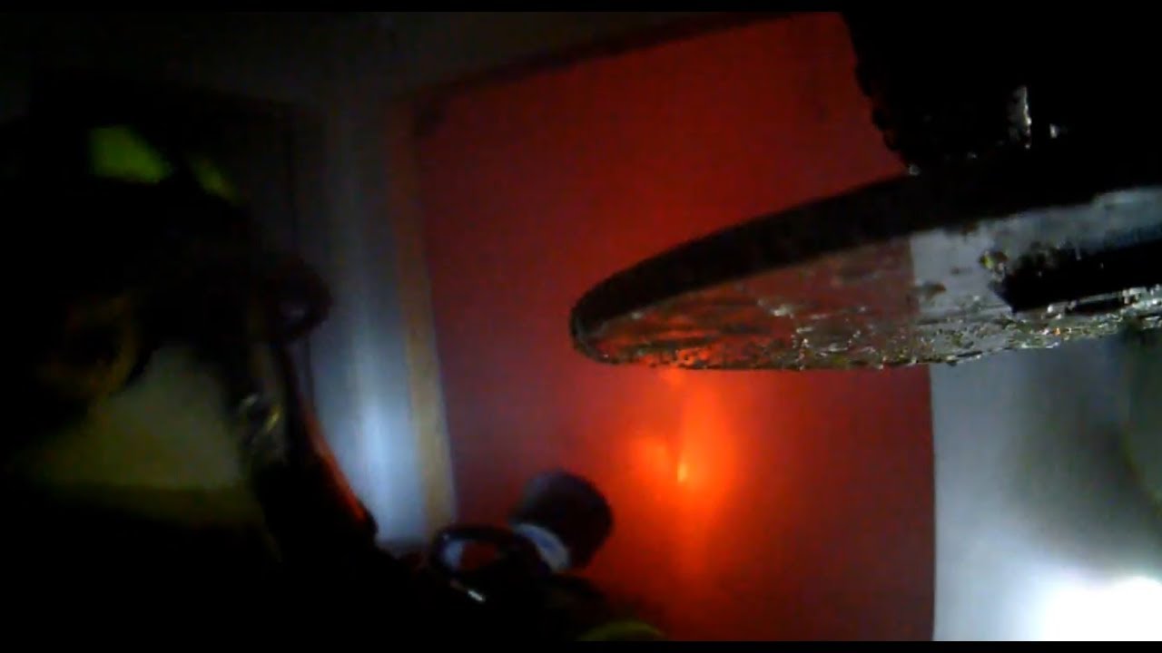 Helmet camera footage of Pamelia, NY fire - YouTube