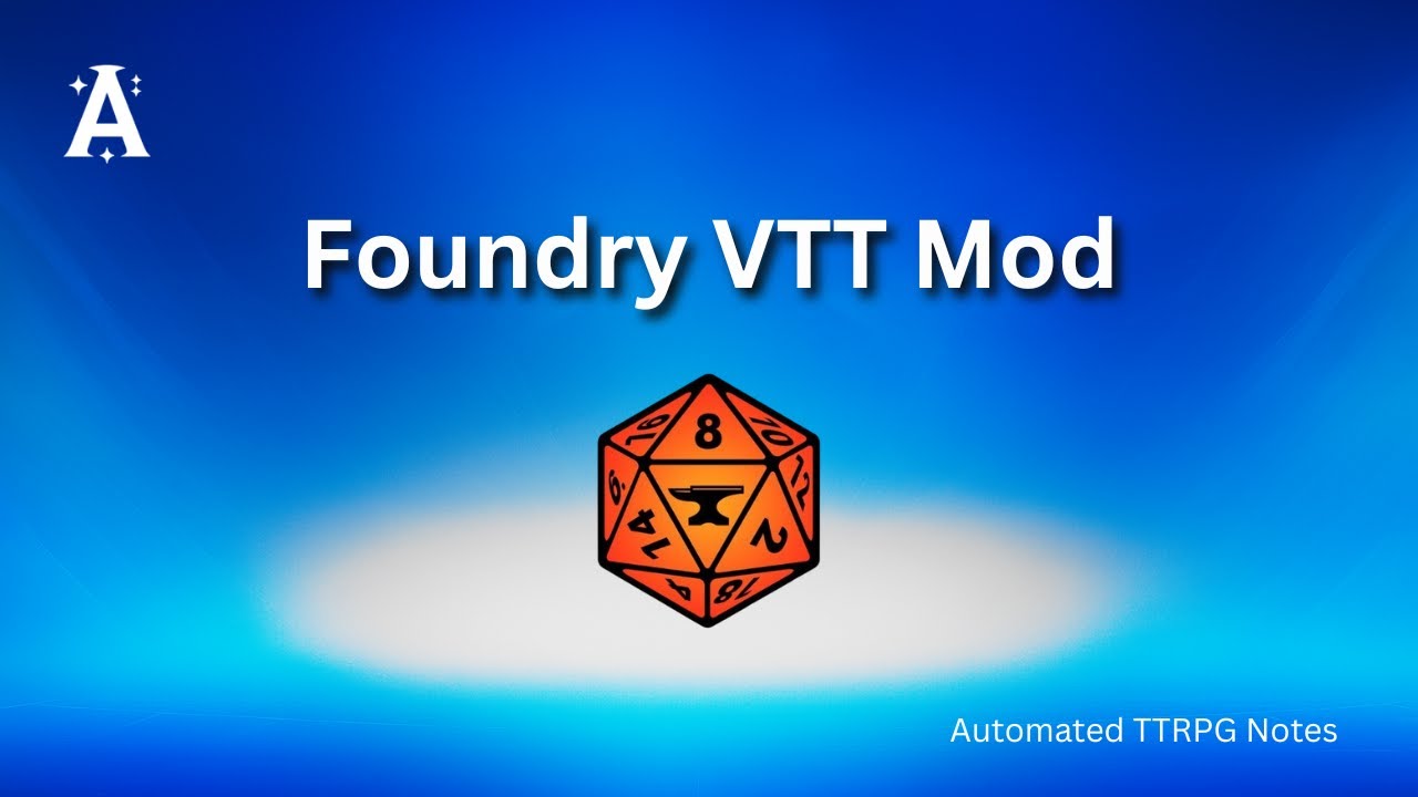 Foundry VTT Mod Demo | Archivist AI #dnd #foundryvtt #dungeonmaster ...