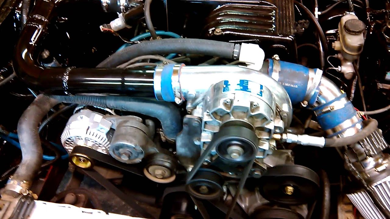 93 fox body with vortech - YouTube