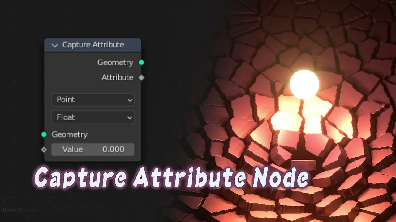 [Tut] 2 Uses of Capture Attribute Node Explained - Blender Geometry Nodes 3.0 Field - YouTube