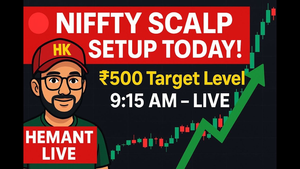 Live Nifty 50 Chart | Indian Stock Market Today | Educational Purpose ...