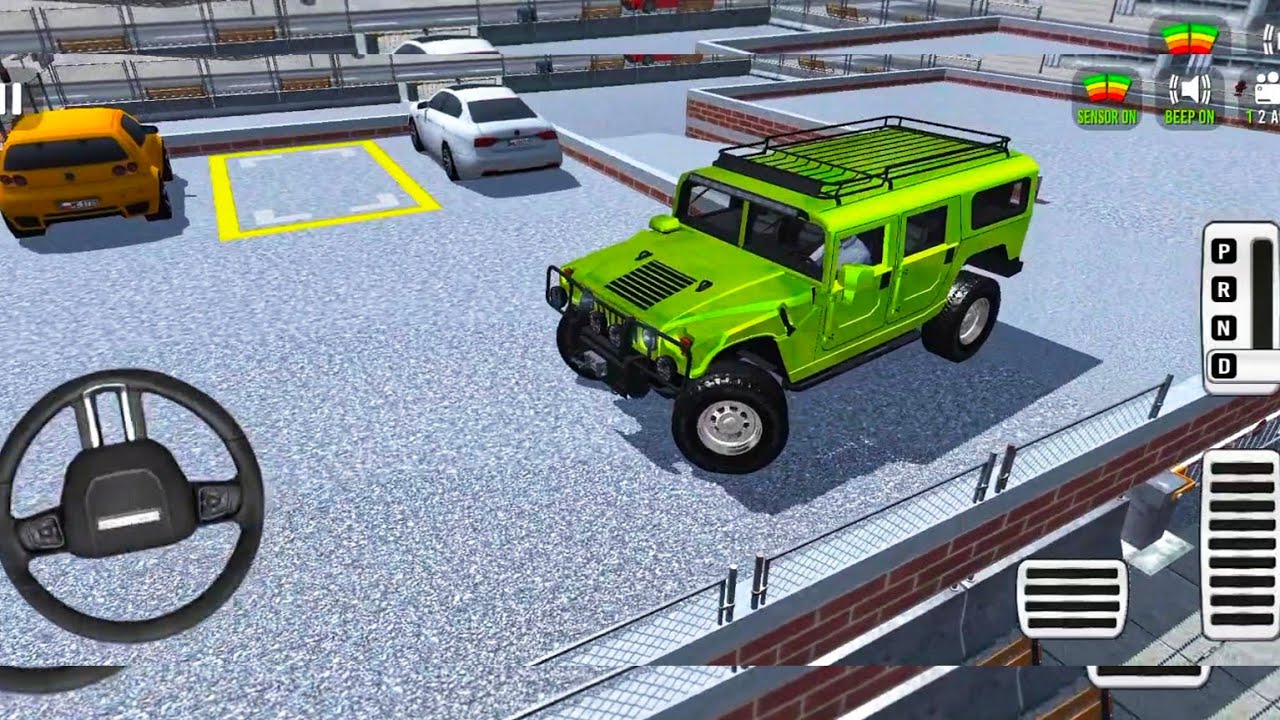 Master of Parking: SUV - Red SUV Driver Parking Simulator: Car Game ...