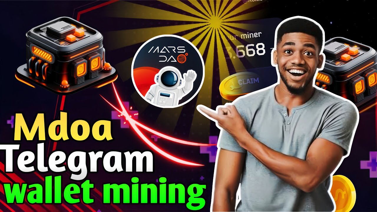 🔰mdao Telegram Wallet Mining🎁reward Mine Zp Token । New Telegram
