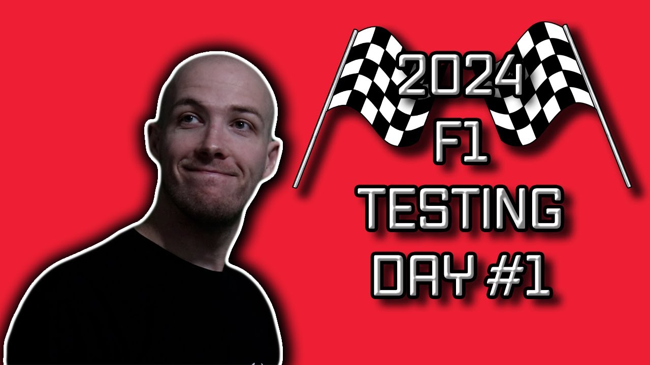 MY REACTION TO DAY 1 OF F1 TESTING 2024! - YouTube