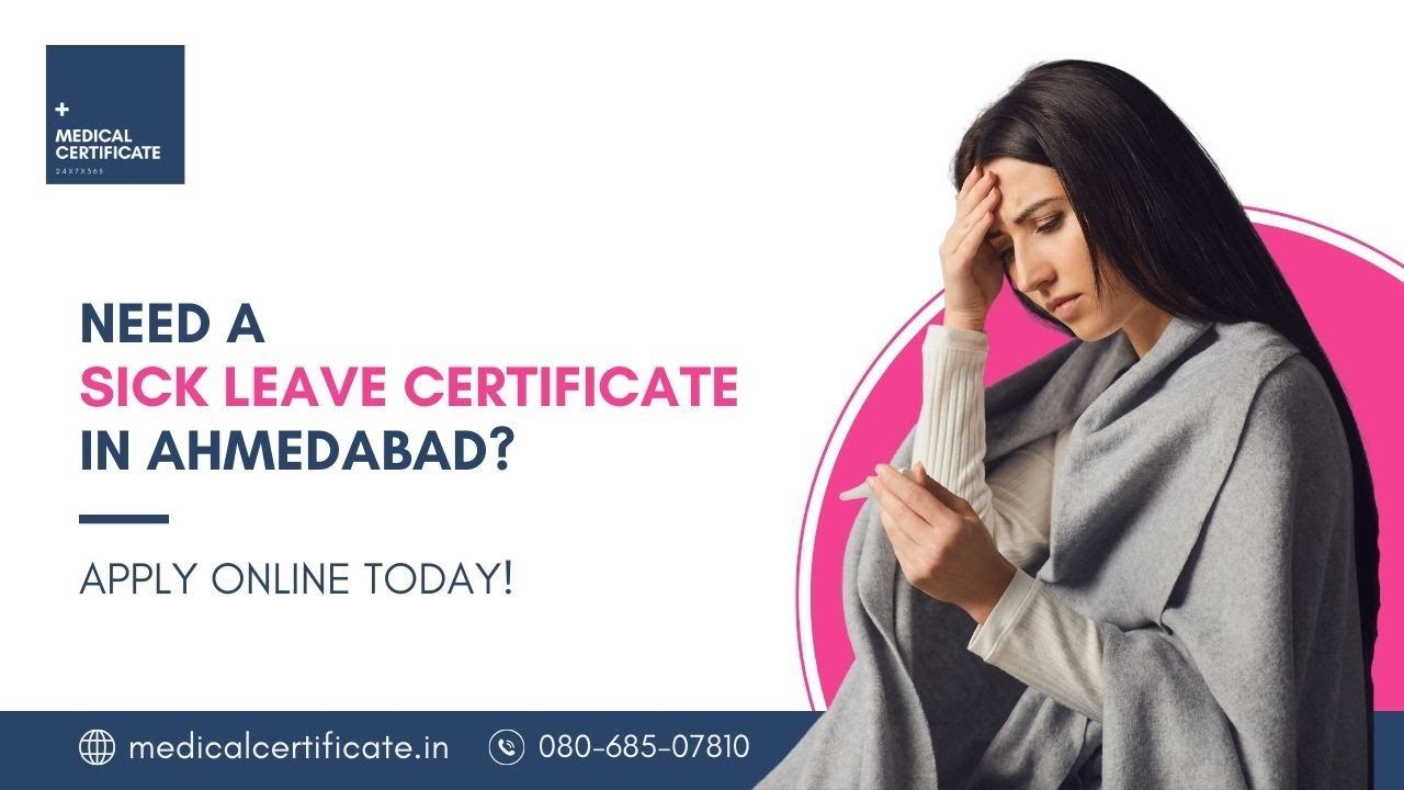 How to get Sick Leave Certificate in Ahmedabad ? - YouTube