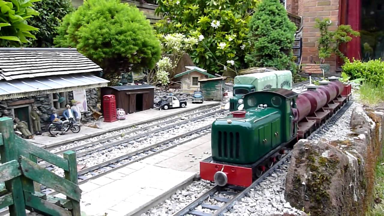 garden railway my scratch built locos - YouTube