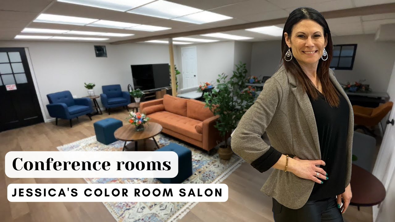 Conference rooms of Jessica’s, Color Room Salon! - YouTube