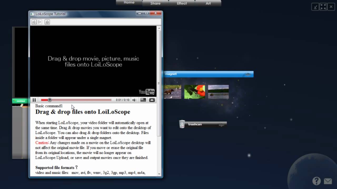 LoiLoScope:Basic10 - YouTube