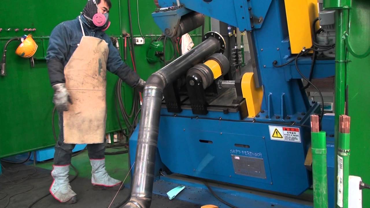 pipe rotator ( welding jig ) - YouTube