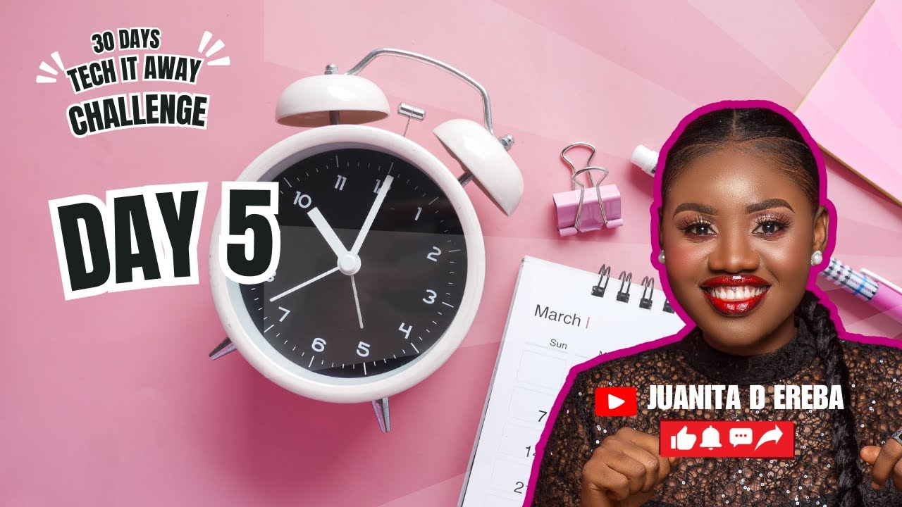 DAY 5 TECH IT AWAY CHALLENGE - YouTube