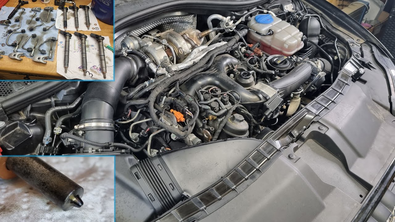 Audi A6 4G 3 0BiTdi Injektor Ersetzen Tauschen Reinigen Codieren Audi A6 4G 3 0BiTdi Injektor Ersetzen Tauschen Reinigen Codieren