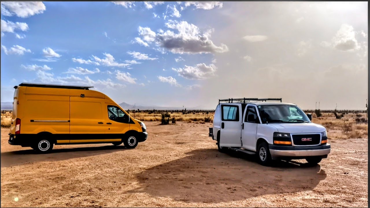 Running from snow, rain, wind and dust storms! van life. March 15, 2025 ...