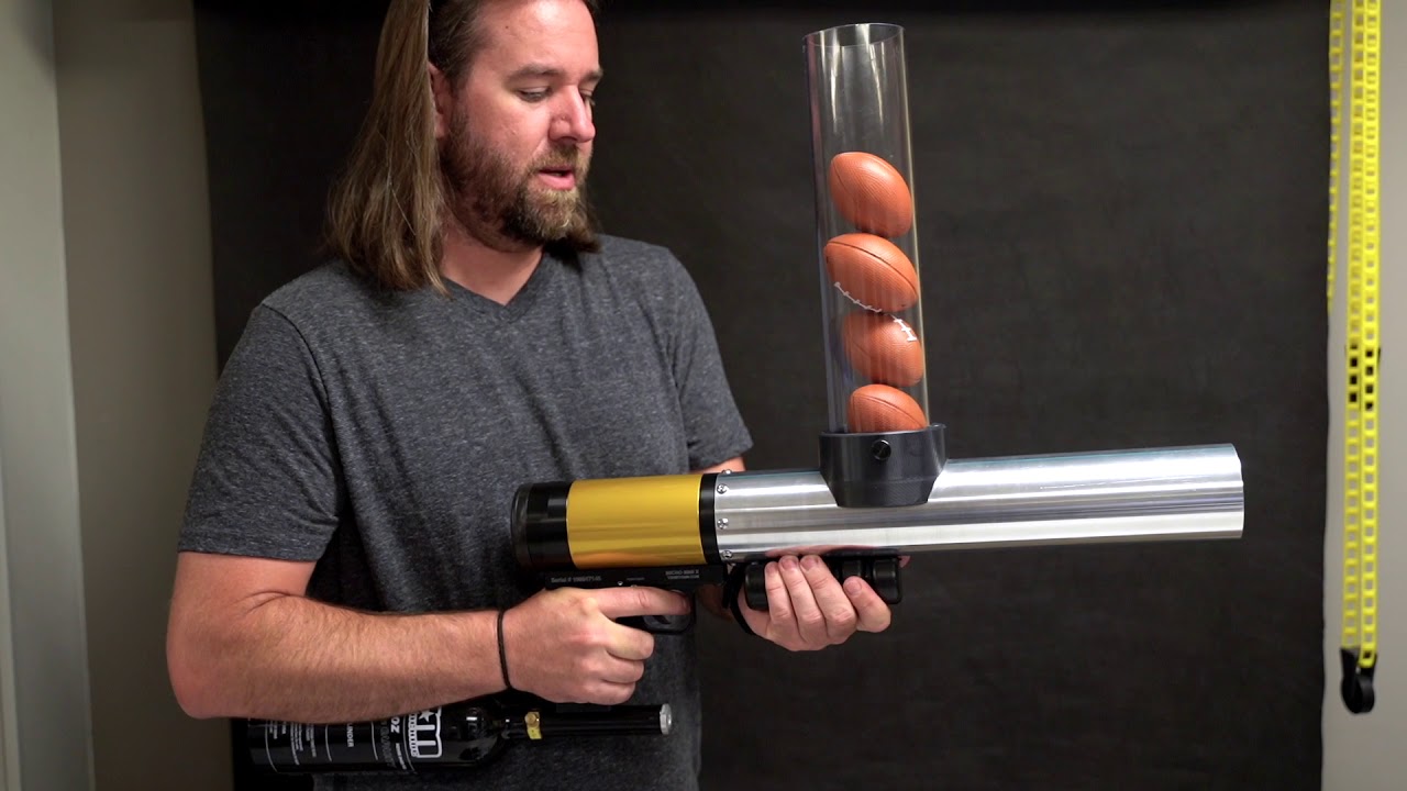 OPERATION : FOOTBALL GUN - YouTube