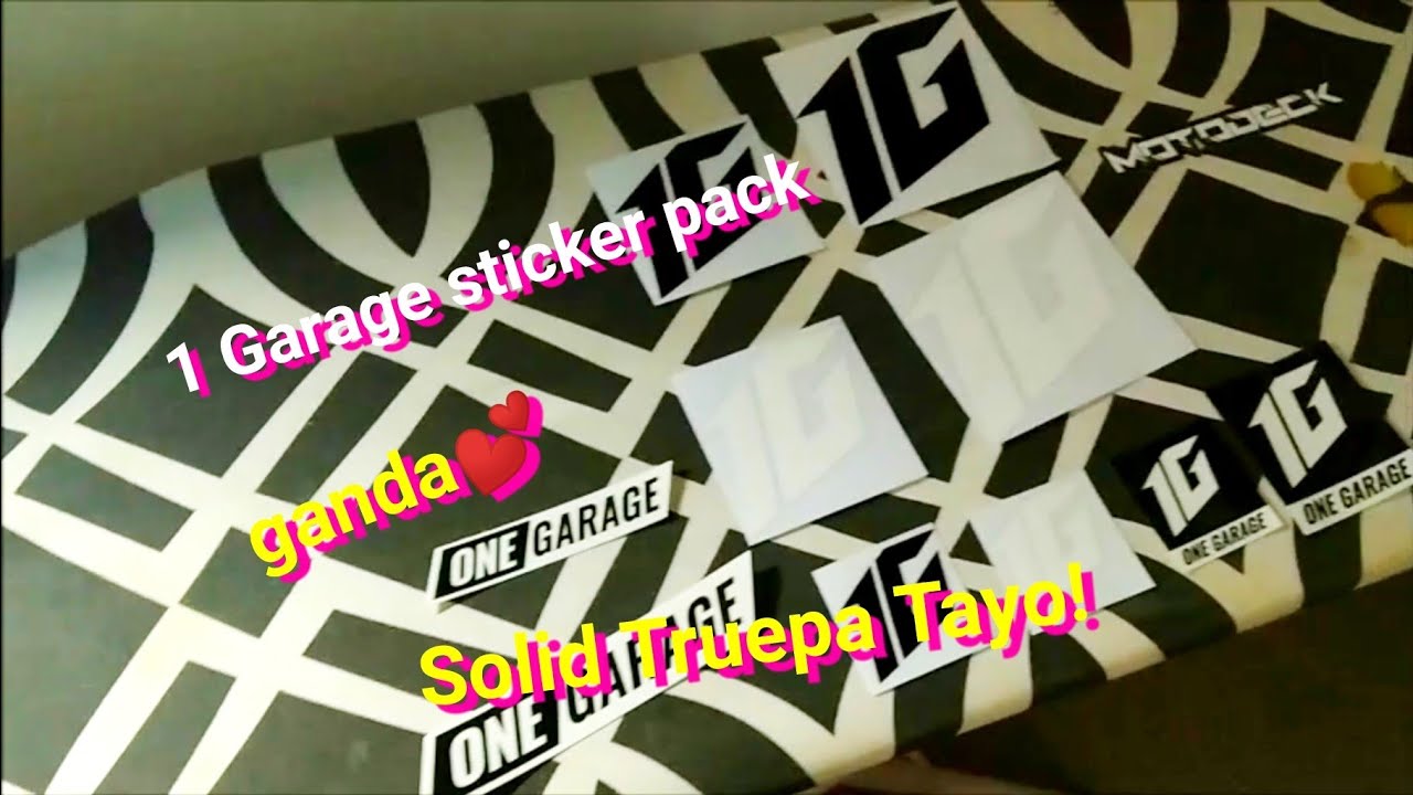 I PURCHASED "1 GARAGE" STICKER / SOLID TRUEPA/SHORT VLOG - YouTube