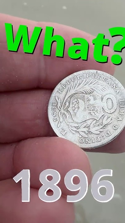 1896 Silver Coin Found Beach Metal Detecting! The Detecting Duo! #shorts #metaldetecting - YouTube