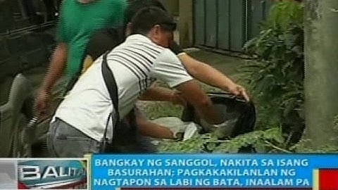 BP Sanggol nakita sa loob ng basurahan sa Digos City