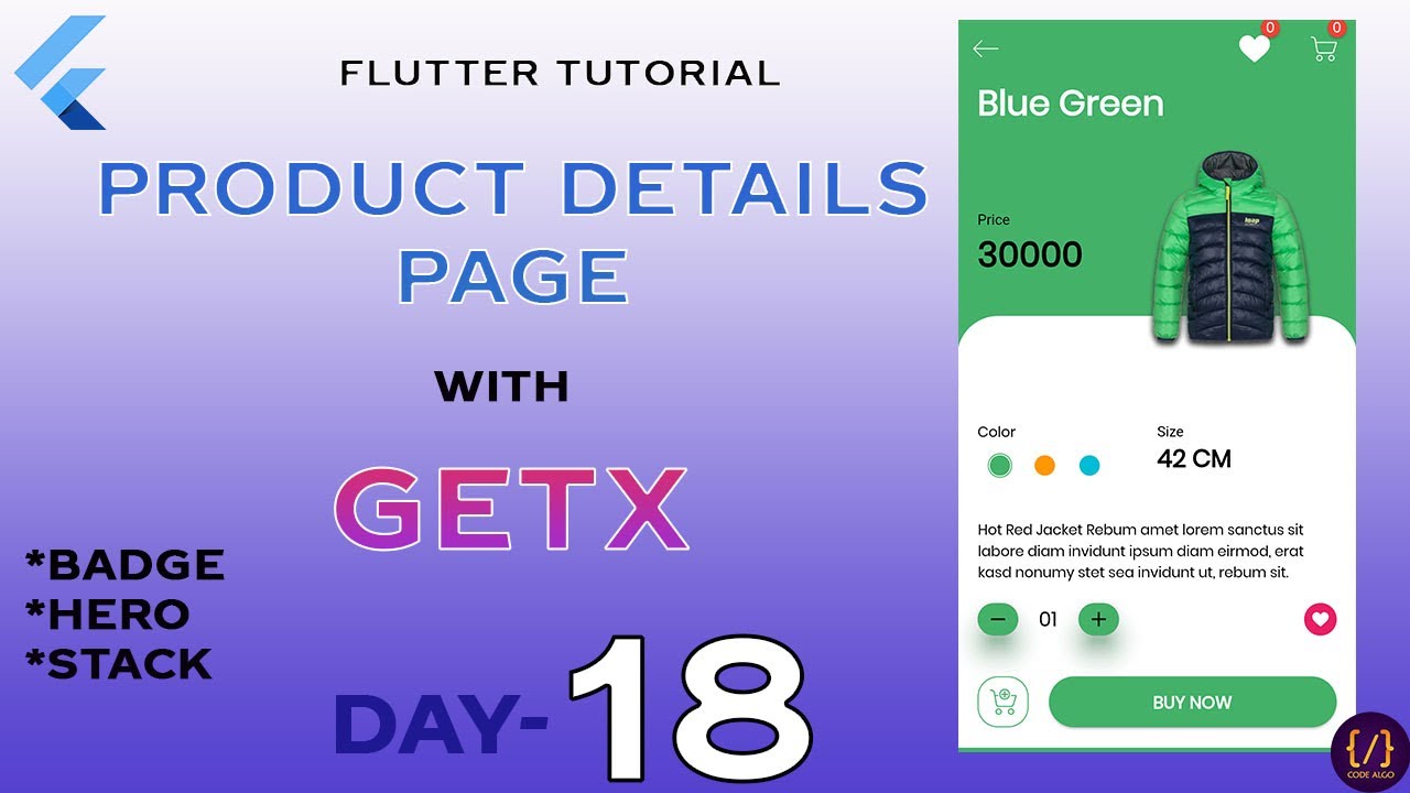 Product details page | Badge & Hero widget | Day 18 - YouTube