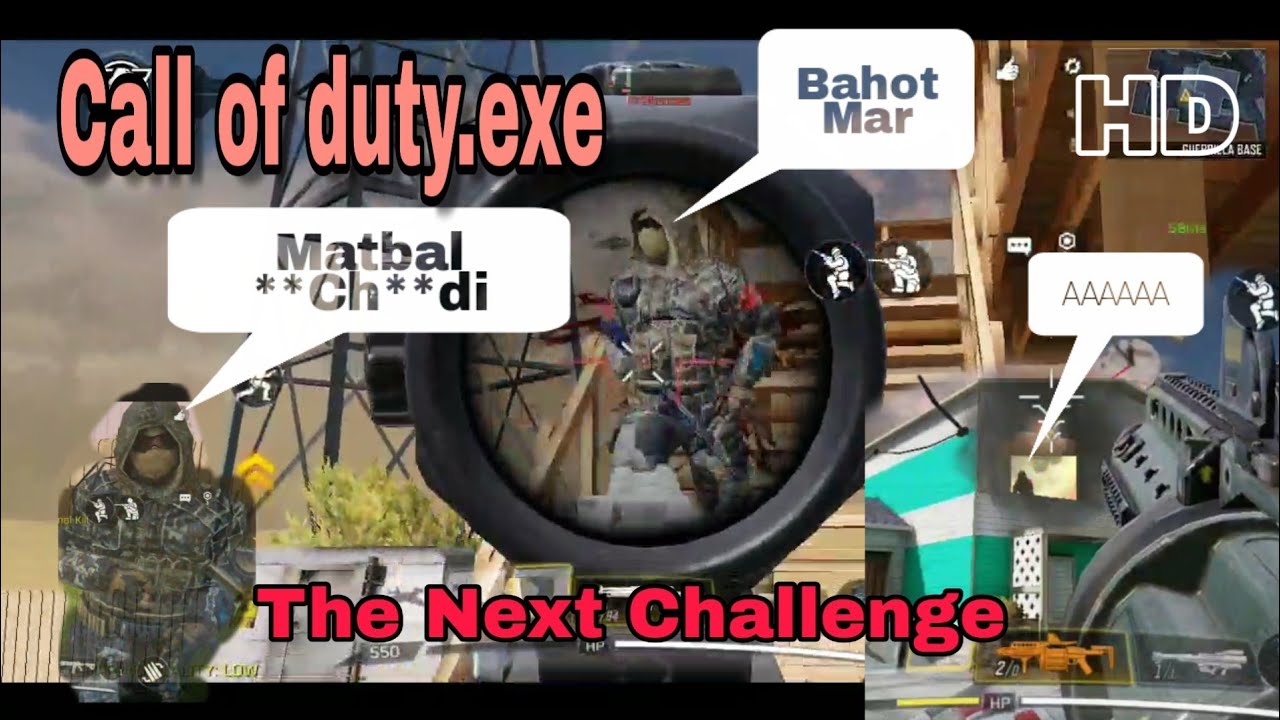 The Next Challenge Call Of Duty (COD).exe | @ND pubg 1vs1🤣 Challenge | GG JAYPAL | Nahi chodunga ...