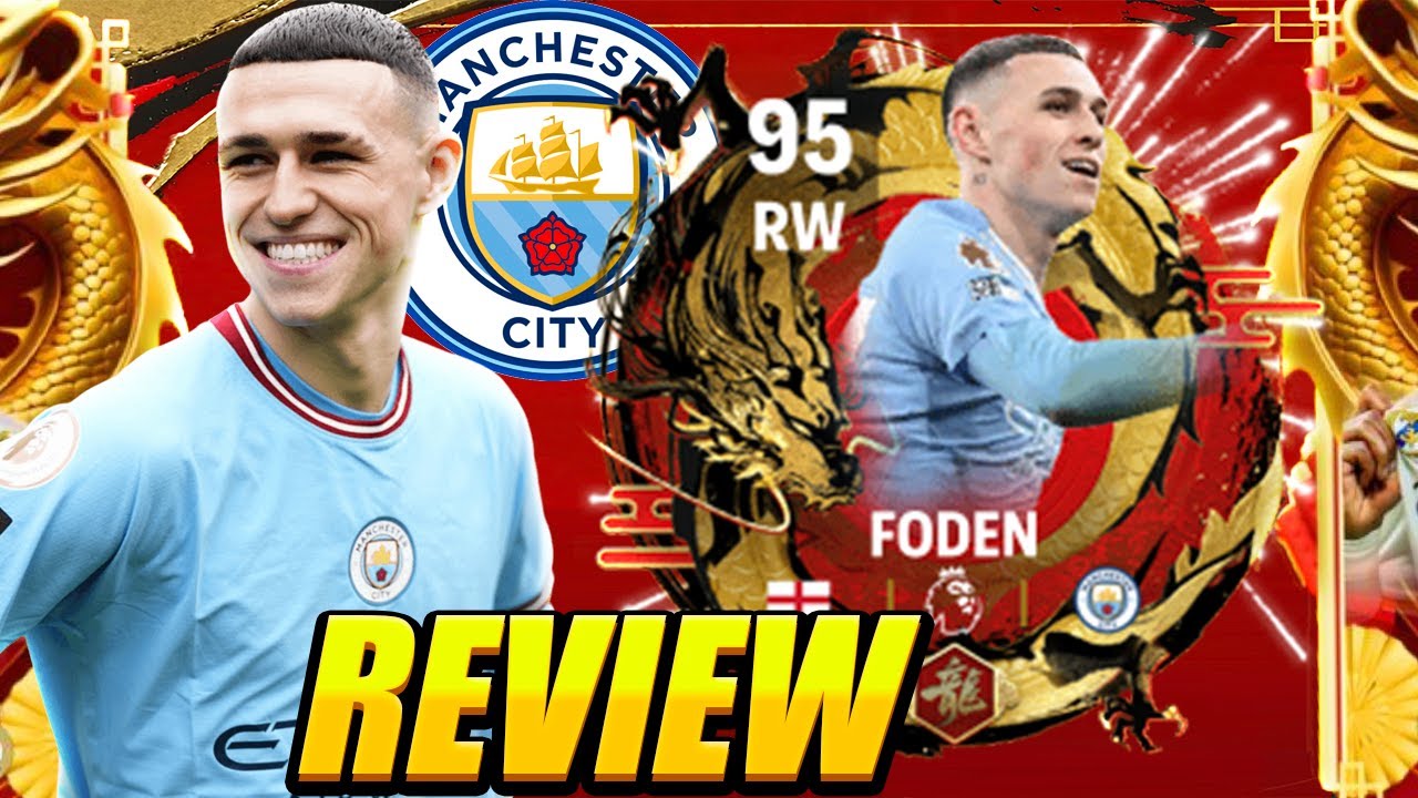 BEST RW IN FC MOBILE 24! 95 LUNAR NEW YEAR FODEN PLAYER REVIEW! 95 ...
