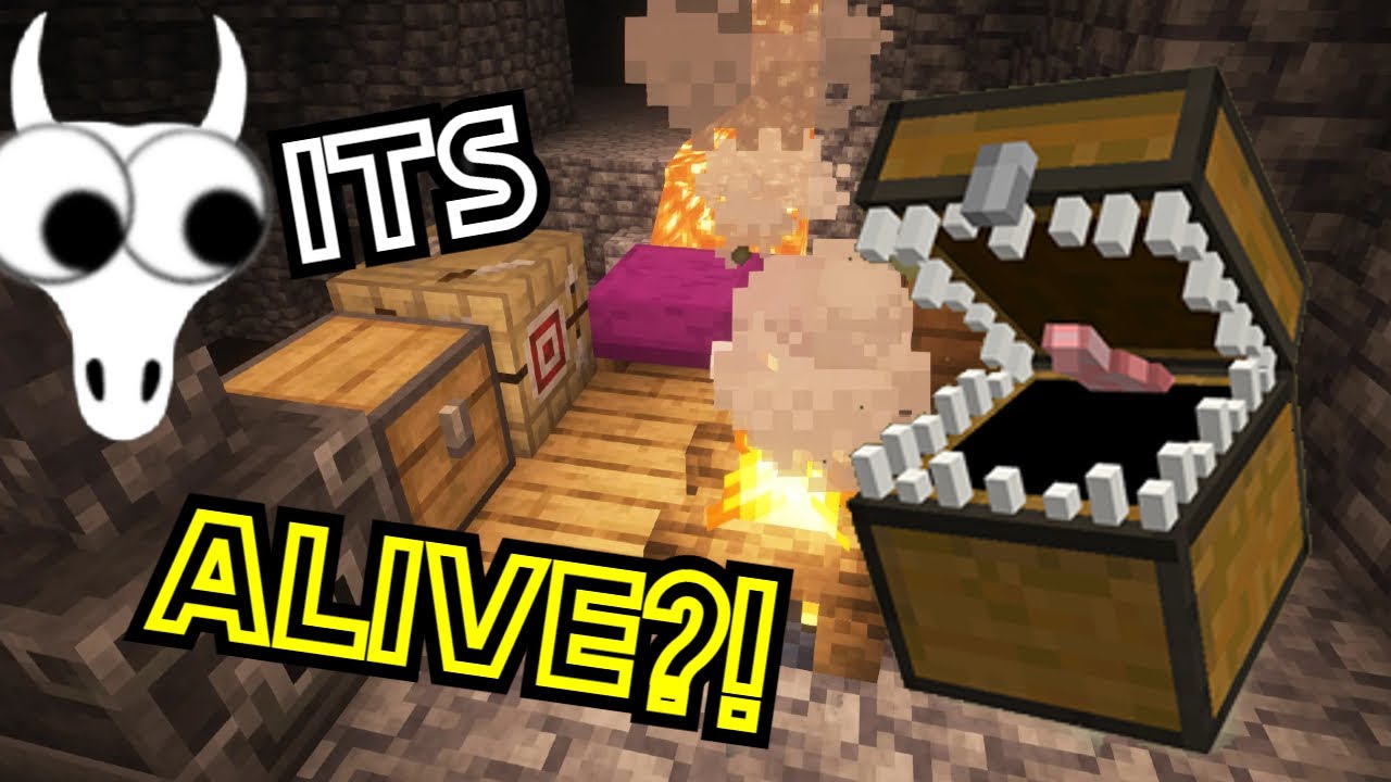 The chests are ALIVE?! - Pixelmon EP6 - YouTube