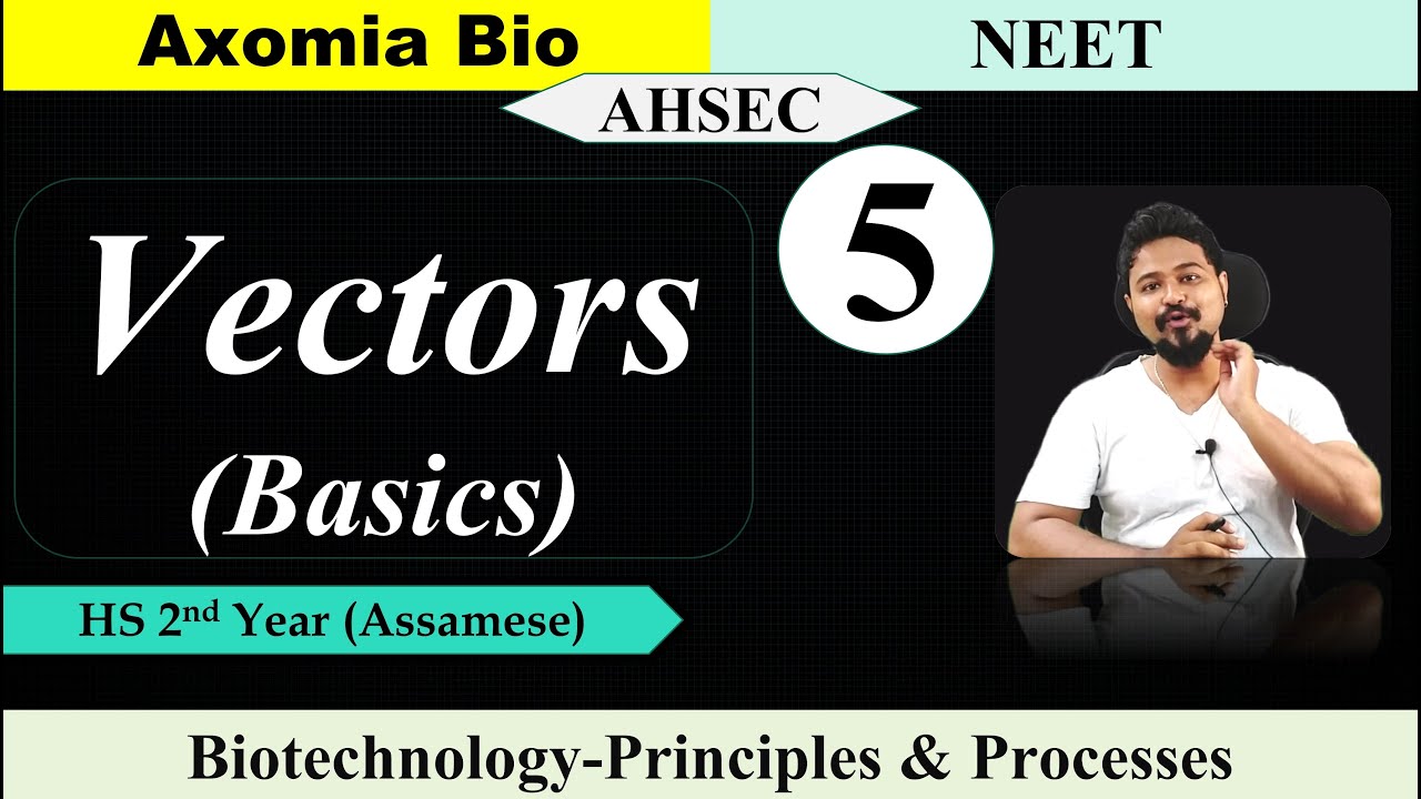 Vectors (basics)| Biotechnology| HS 2nd yr| Biology| AHSEC| NEET ...
