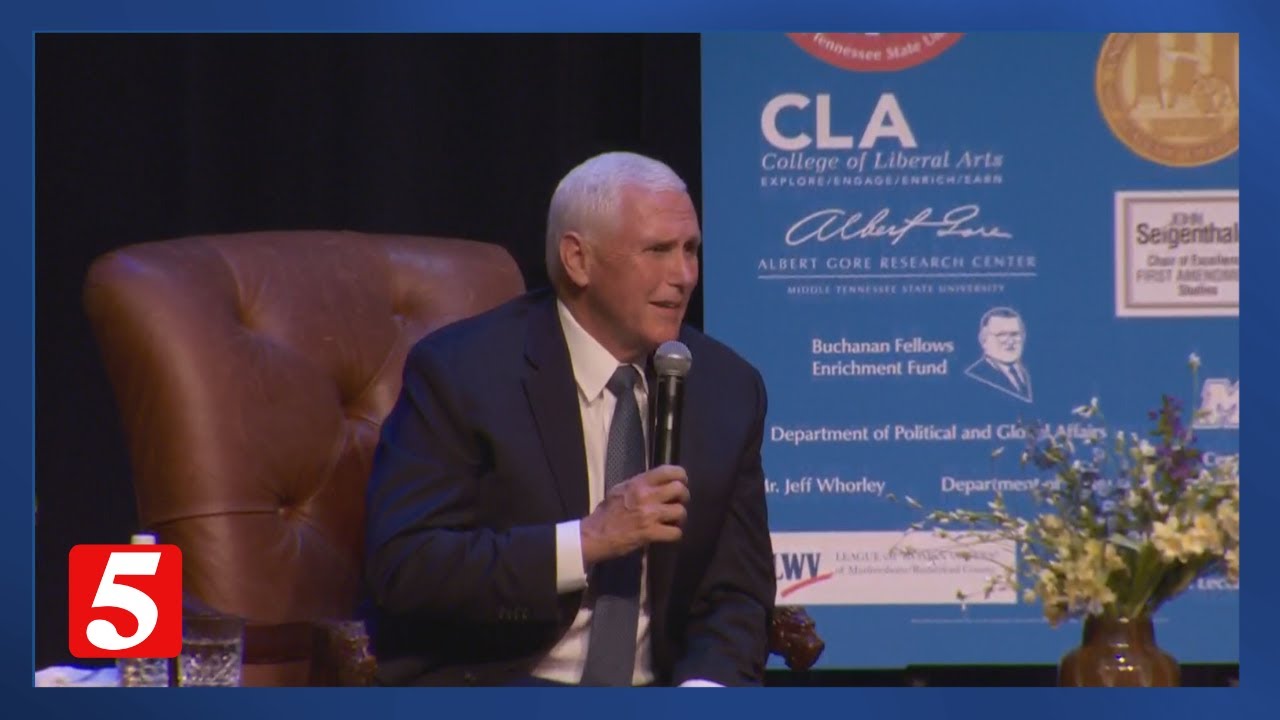 'I did my duty that day': Former VP Mike Pence talks Jan. 6, democracy ...