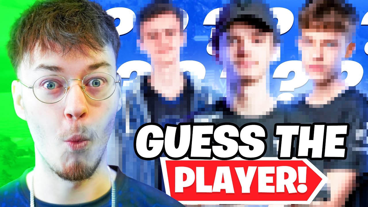 Guess the Fortnite Pro on Gameplay! 😱 feat. Queasy, Th0masHD & more ...