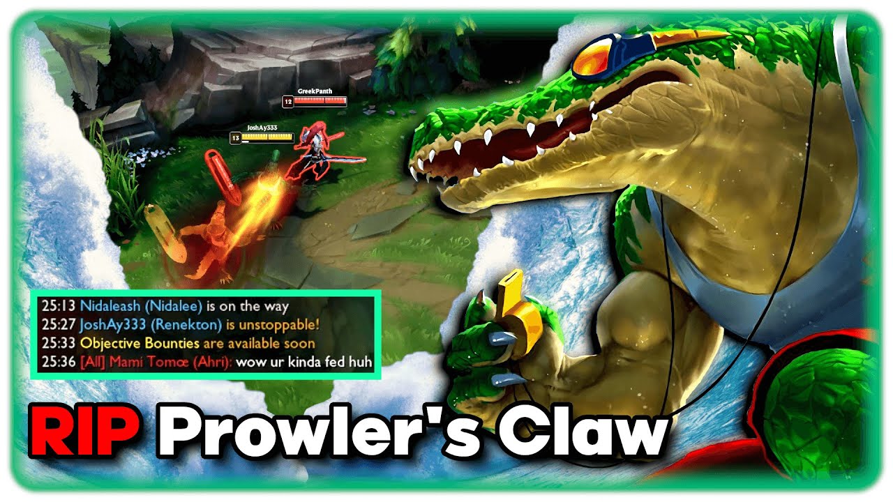 Bring Back Prowler's Claw! | Renekton Montage | League of Legends - YouTube