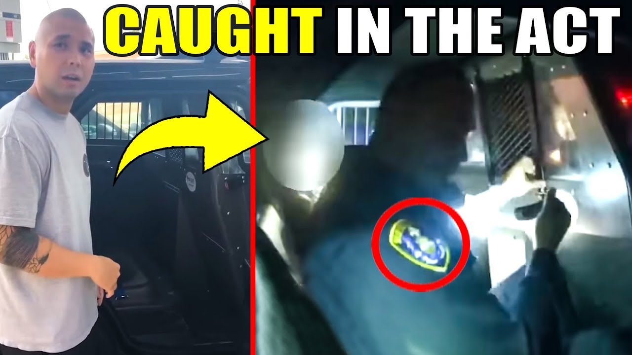 Shady Cop CAUGHT Red-Handed in Incredibly Suspicious Position - YouTube