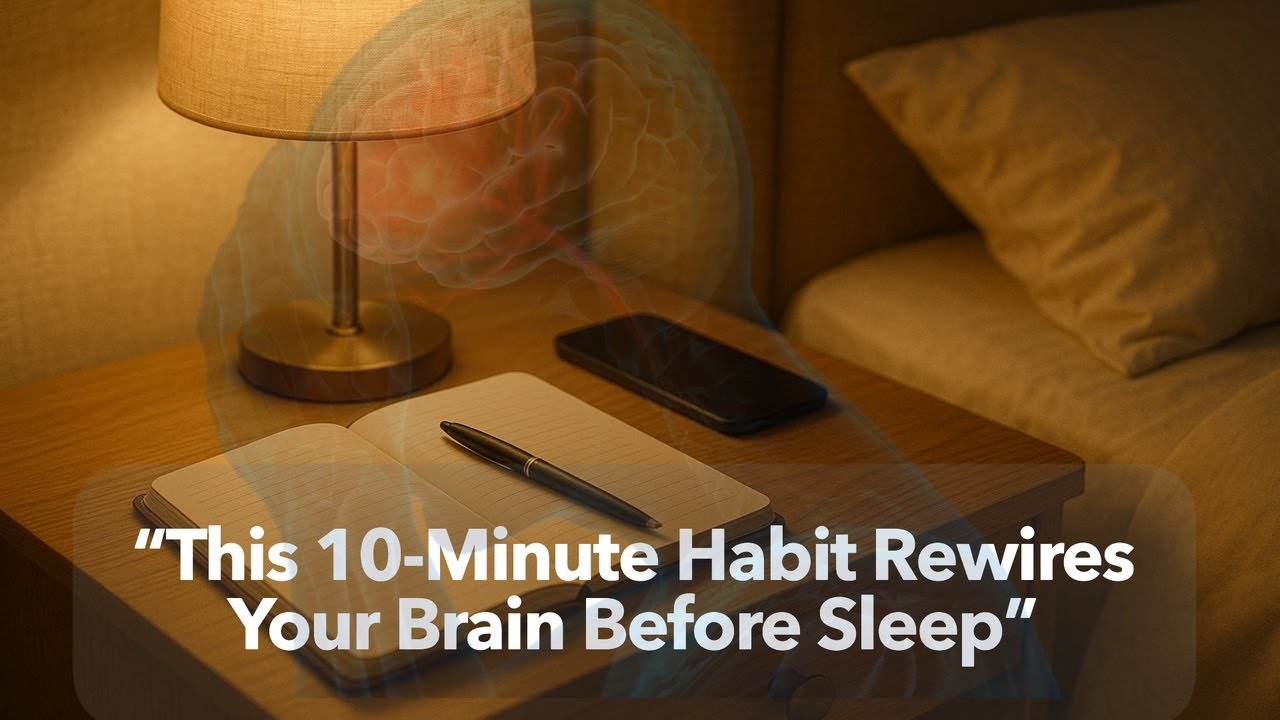 This 10-Minute Habit Rewires Your Brain Before Sleep - YouTube
